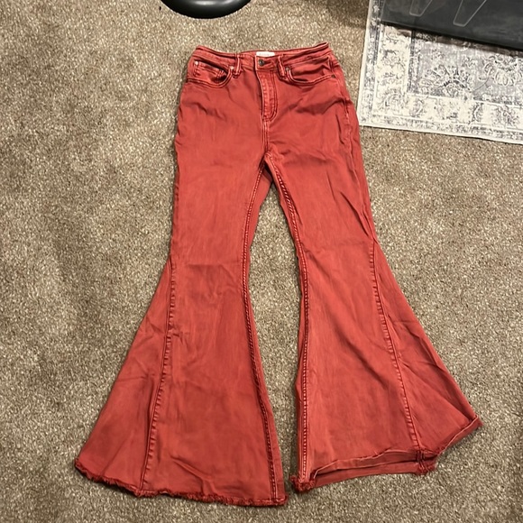 Shyanne | Jeans | Super Cute Red Flare Jeans | Poshmark